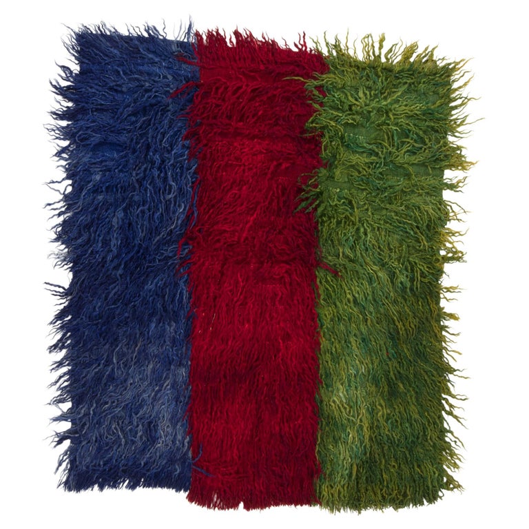 Filikli Angora Rug from Central Anatolia, Turkey Mid 20th C. For Sale ...