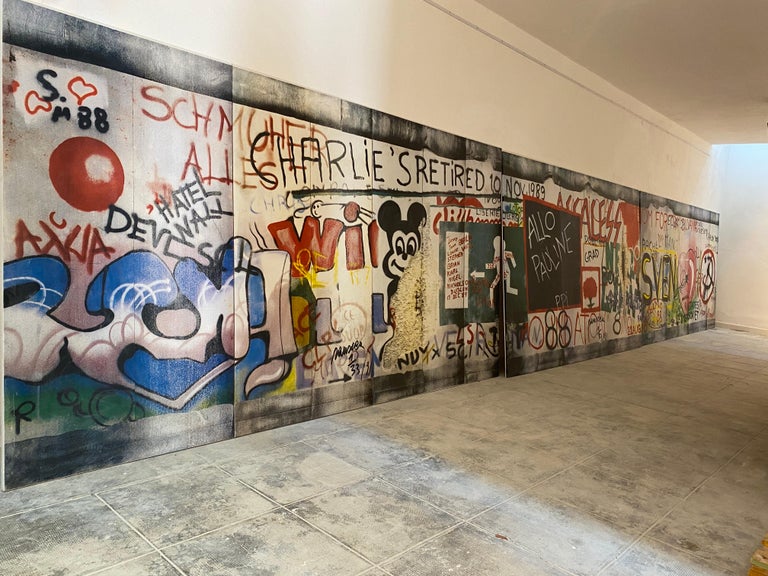 Filippo Panseca - Muro di Berlino For Sale at 1stDibs