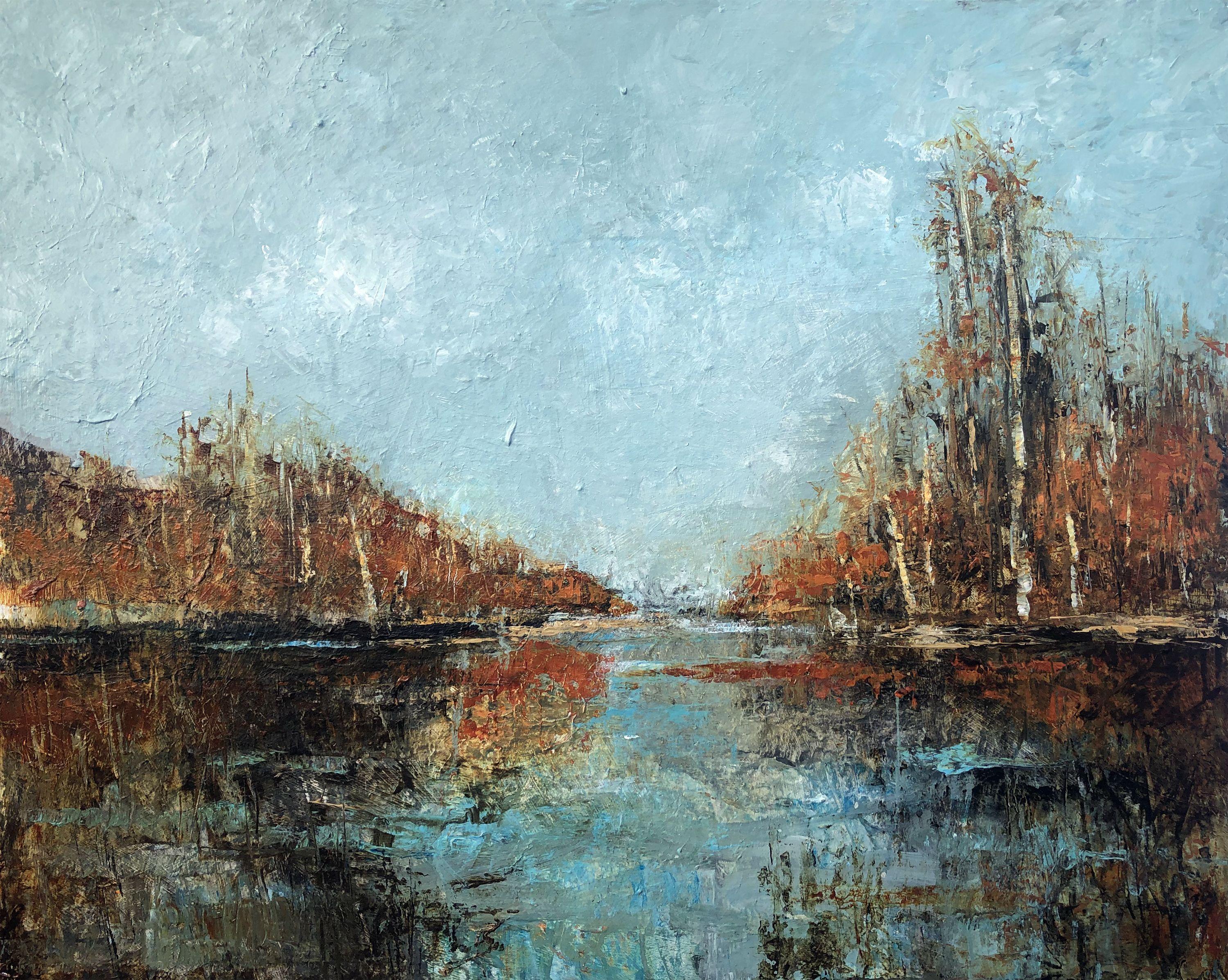 Filomena Booth - Starlight, Painting, Acrylic on Canvas For Sale at 1stDibs