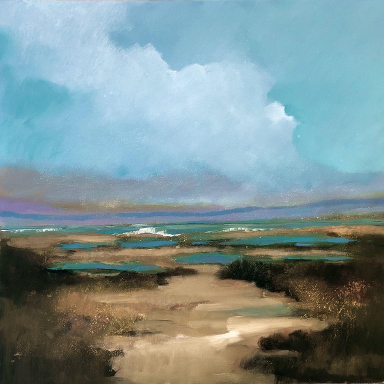 Filomena Booth - Beach Path, Painting, Acrylic on Canvas For Sale at ...