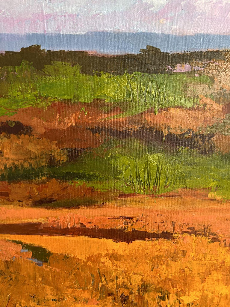 Filomena Booth - Golden Fields, Painting, Acrylic on Canvas For Sale at ...