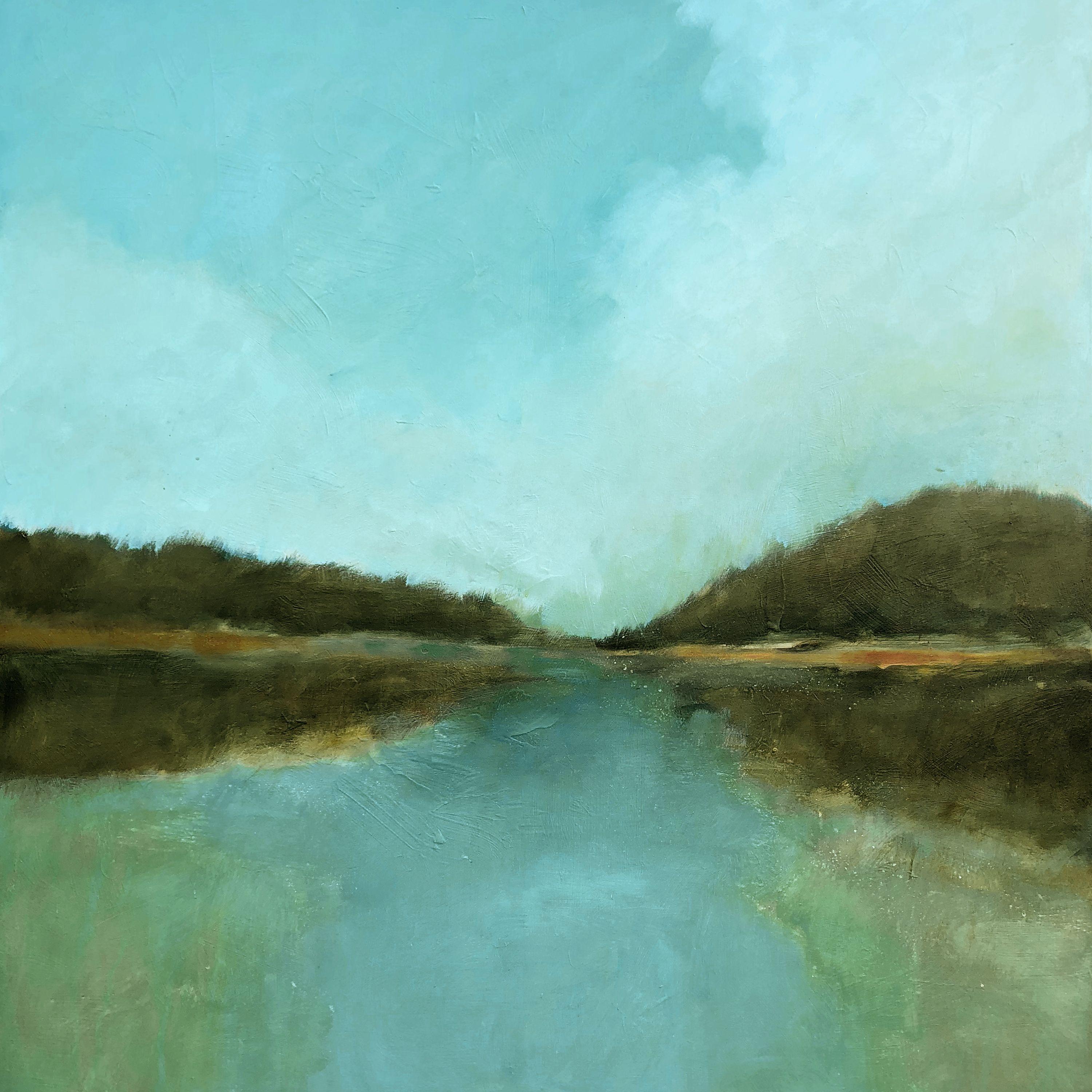 Filomena Booth - Lake View, Painting, Acrylic on Canvas at 1stDibs