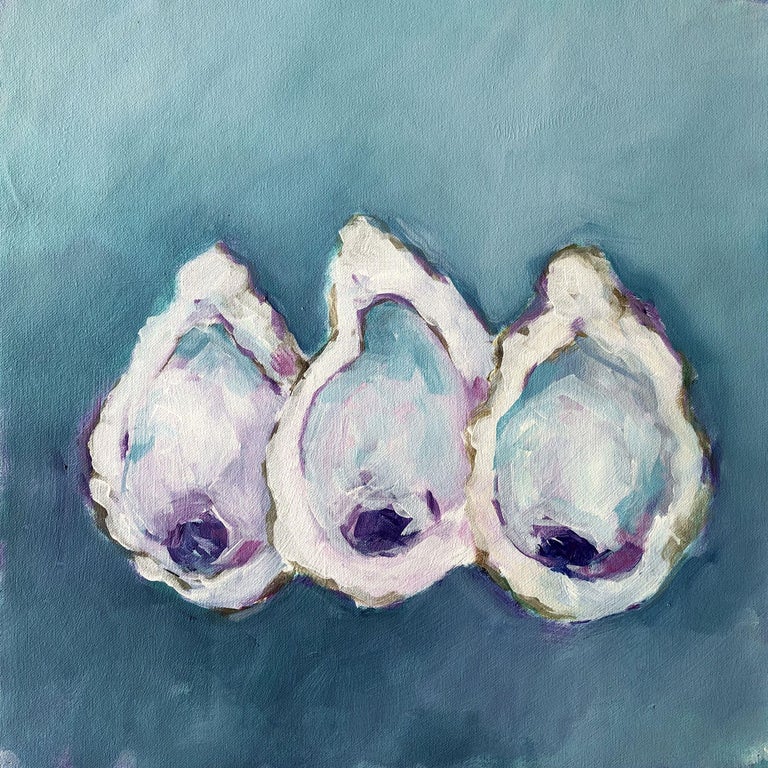 Filomena Booth - Oyster Shells II, Painting, Acrylic on Canvas For Sale ...
