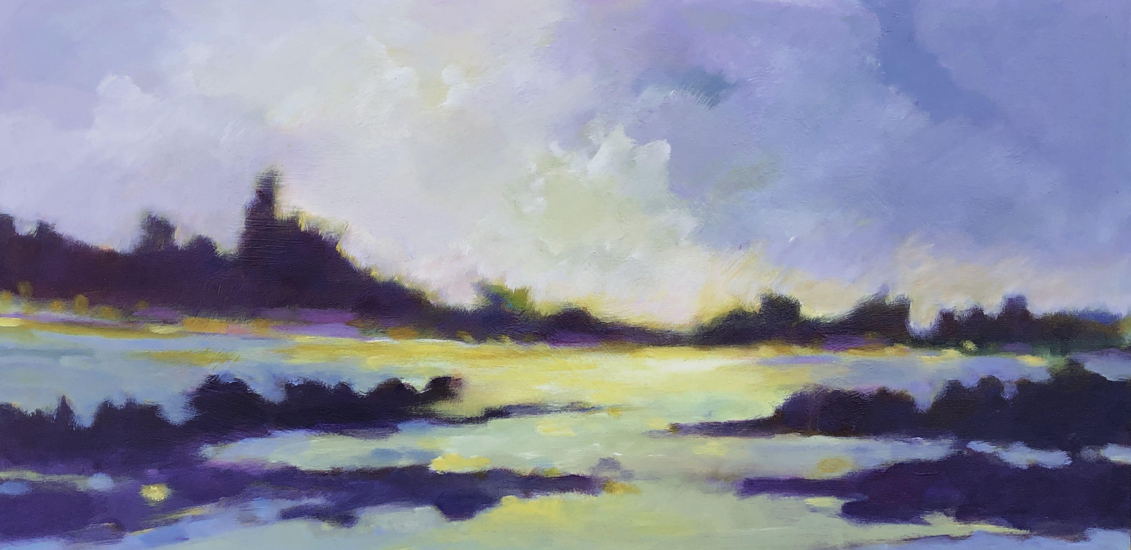 Filomena Booth - Coral Skies, Painting, Acrylic on Canvas For Sale at ...