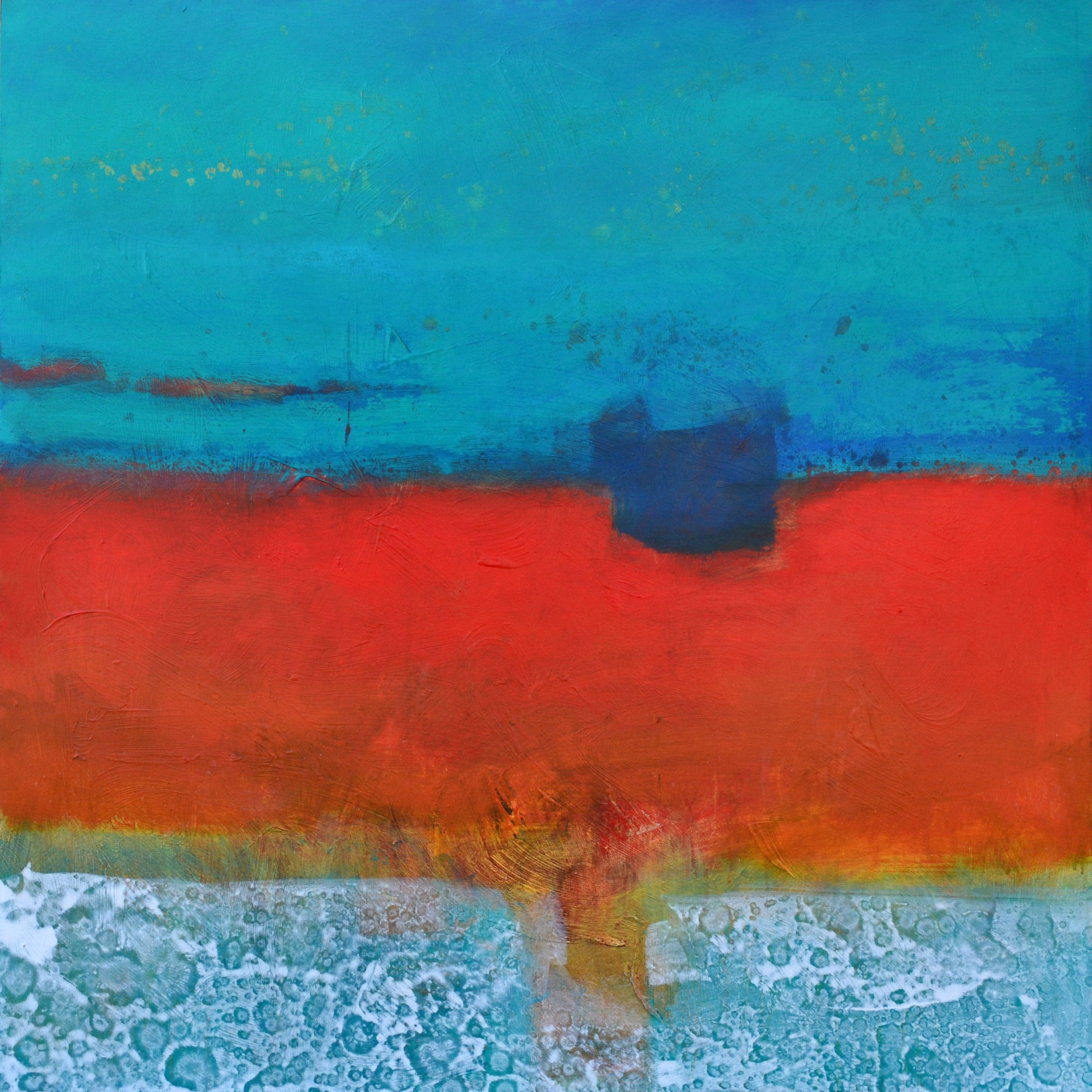 Filomena Booth - Sand and Sea III, Painting, Acrylic on Canvas For Sale ...