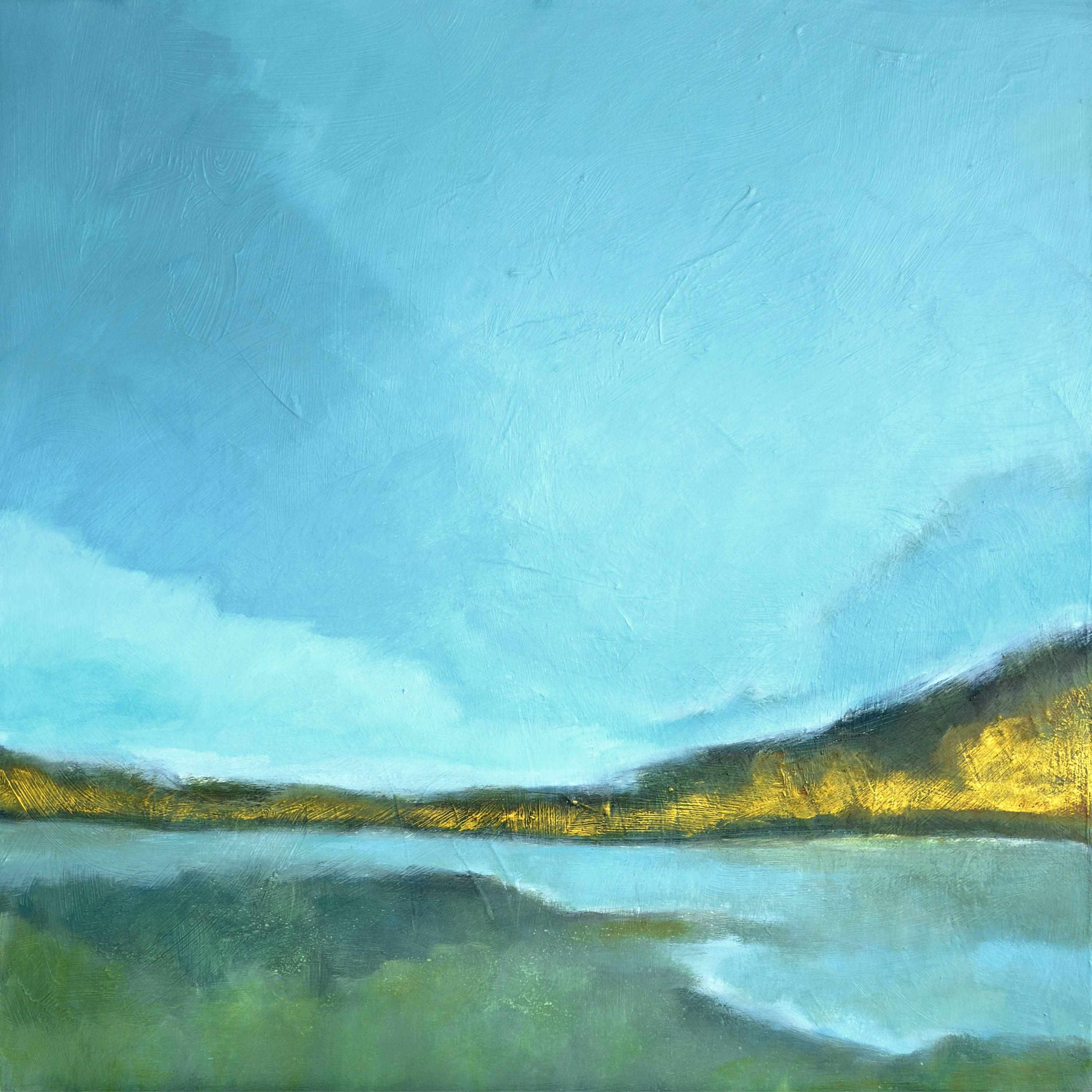 Filomena Booth - Night Sea, Painting, Acrylic on Canvas For Sale at 1stDibs