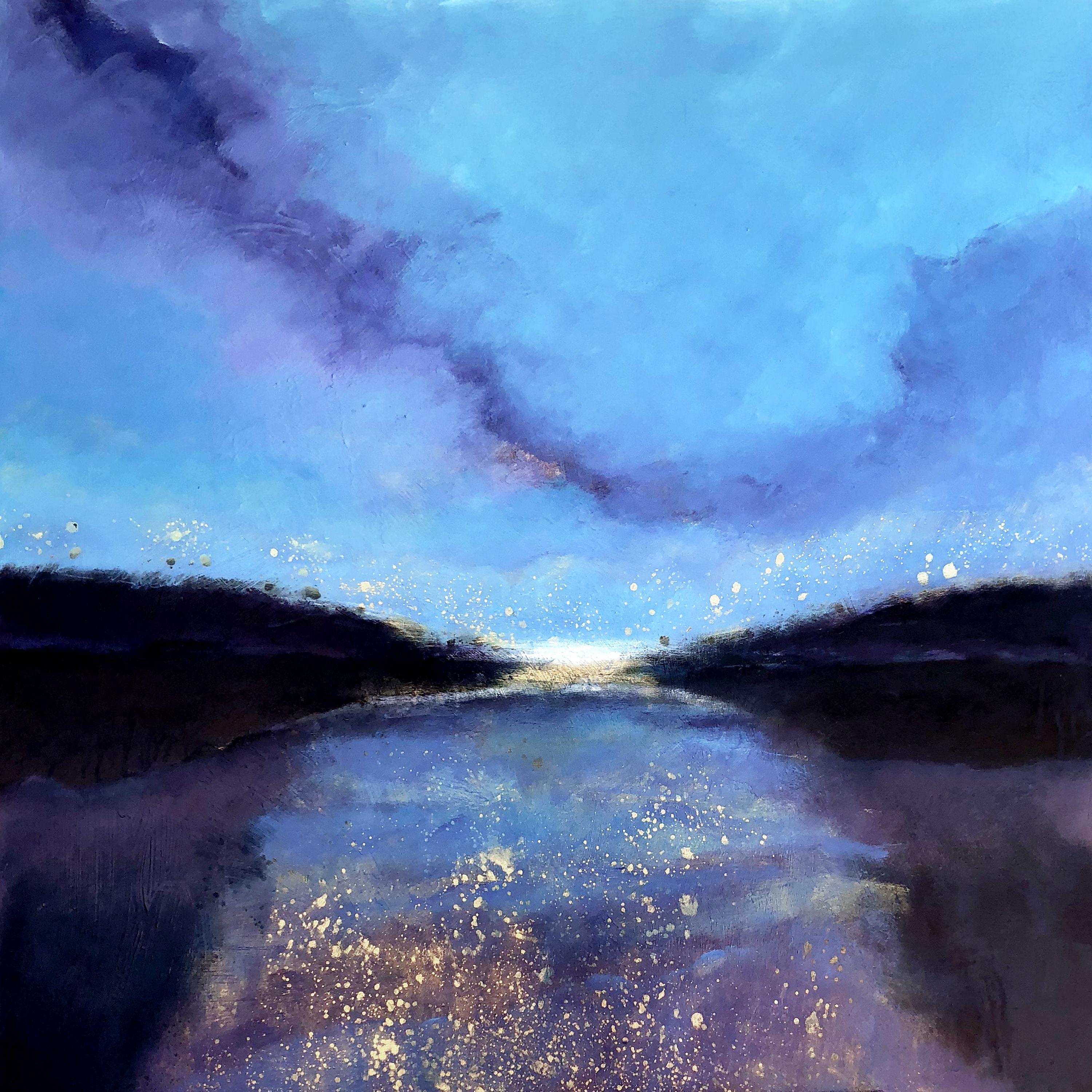 Filomena Booth - Starlight, Painting, Acrylic on Canvas For Sale at 1stDibs