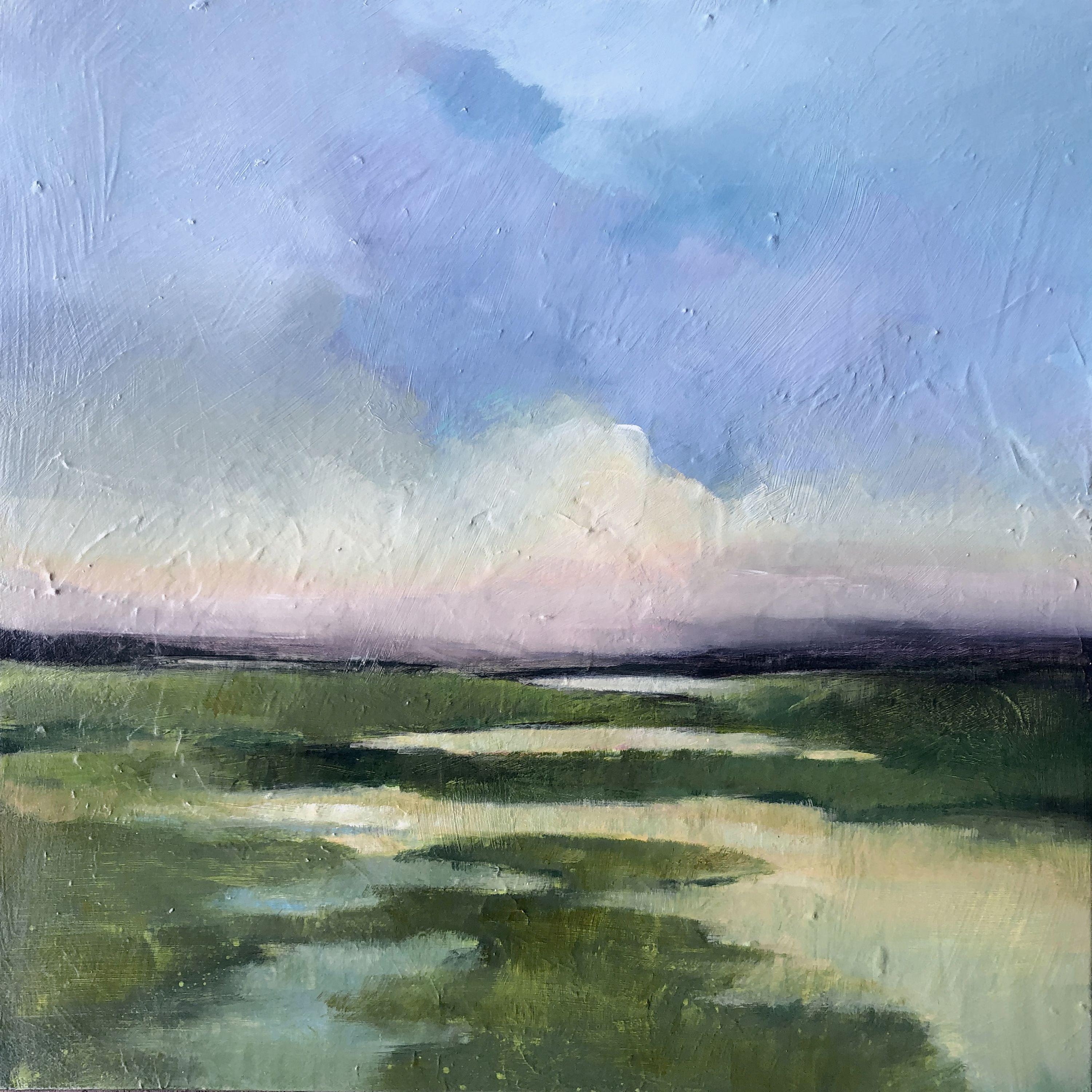 Filomena Booth - Summer Marsh, Painting, Acrylic on Canvas For Sale at ...