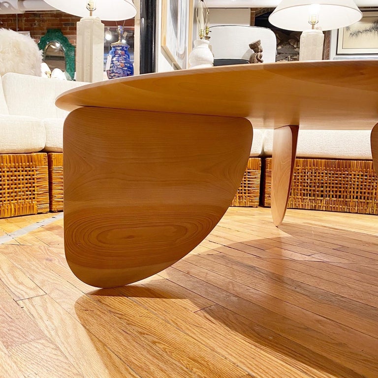 Fin Coffee Table by Evan Bush in Birch For Sale at 1stDibs