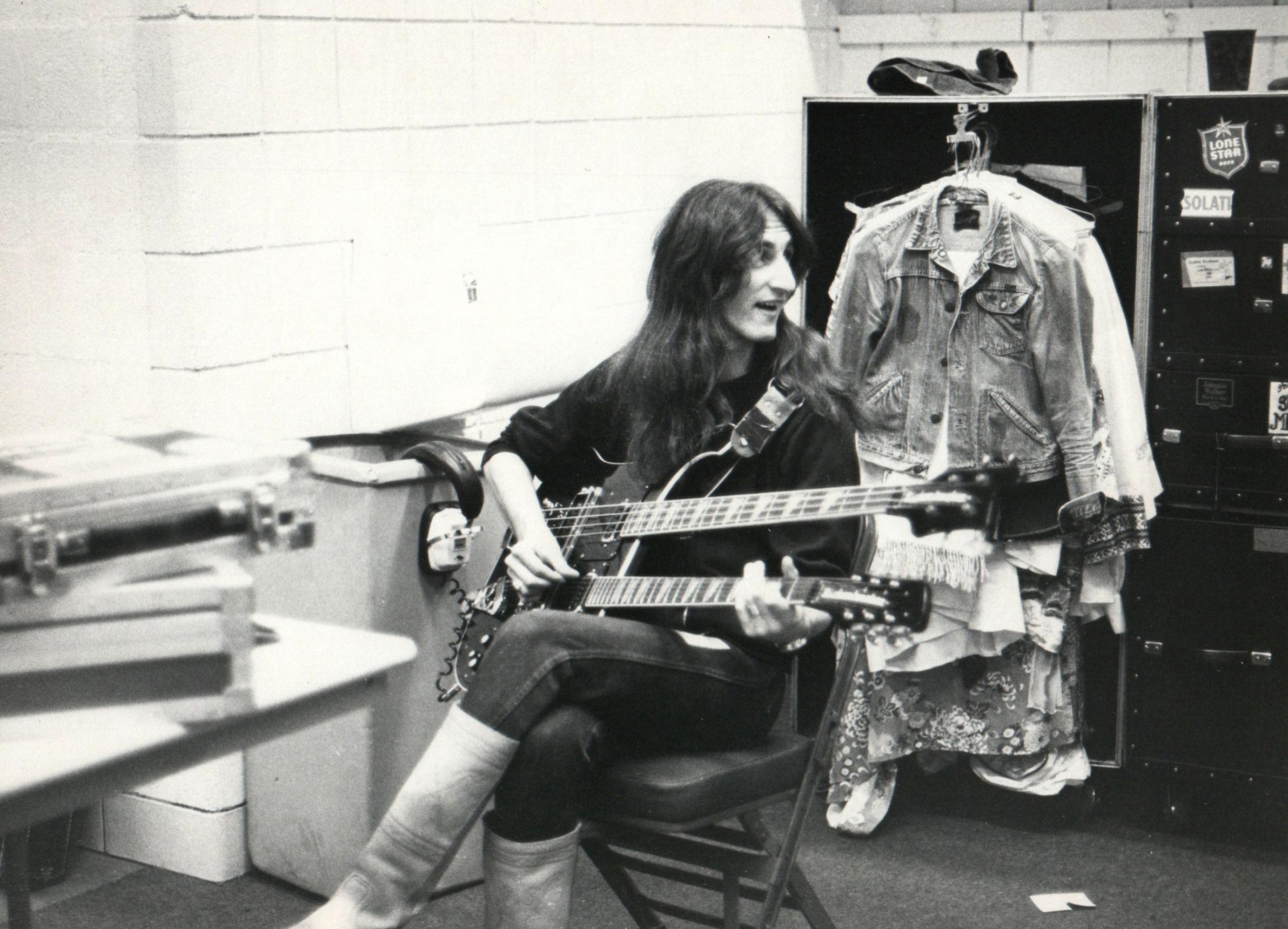 Fin Costello - Geddy Lee of Rush Backstage Vintage Original Photograph ...