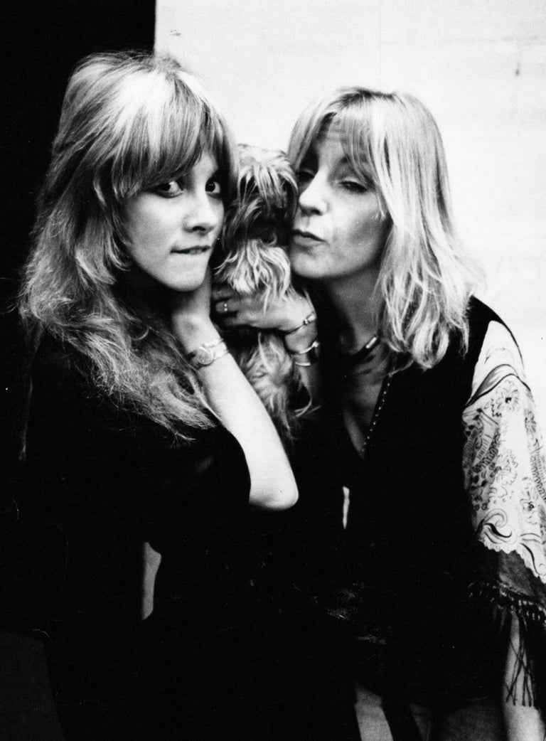 Fin Costello Stevie Nicks And Christine Mcvie Of Fleetwood Mac
