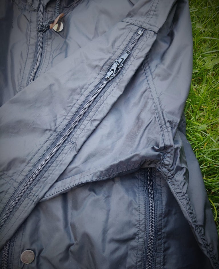 Final Home Survival HOME1 Zipper Tactical Vintage 1993 Long Coat Jacket ...