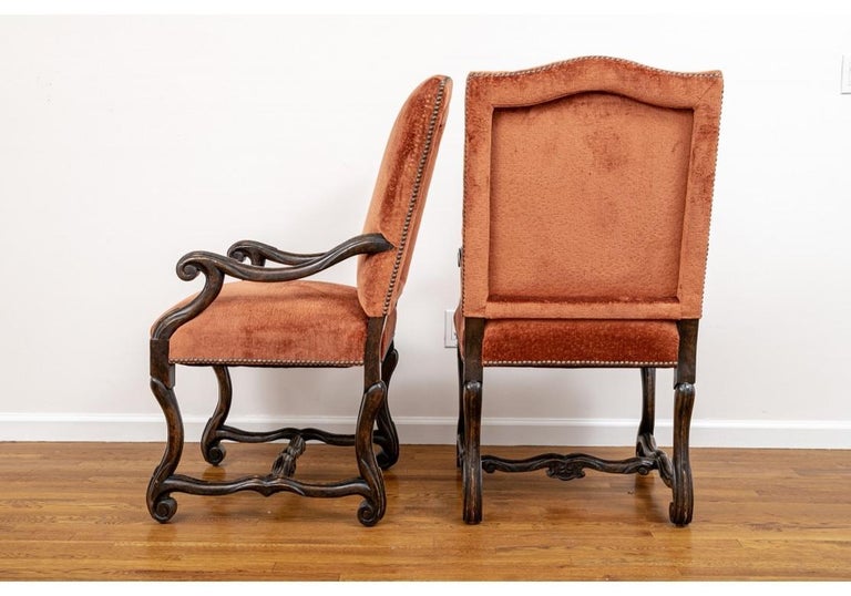 Find Pair Jacobean Style Armchairs For Sale at 1stDibs