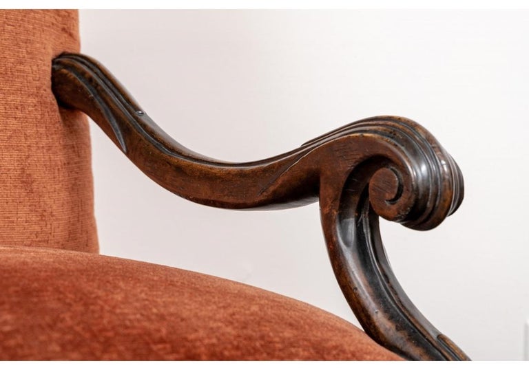 Find Pair Jacobean Style Armchairs For Sale at 1stDibs