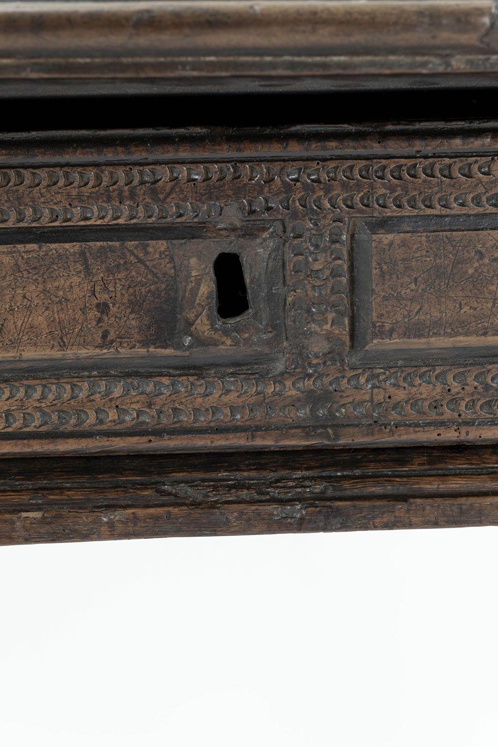 Fine 17th Century Chestnut Console Table For Sale at 1stDibs