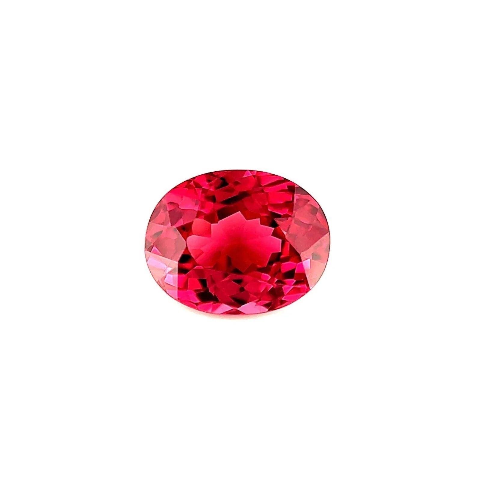 Fine 1.93ct Vivid Pink Purple Rhodolite Garnet Oval Cut Loose Gem IF ...