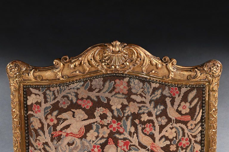 Fine 18th Century French Regence Period Giltwood Armchair Fauteuil For ...