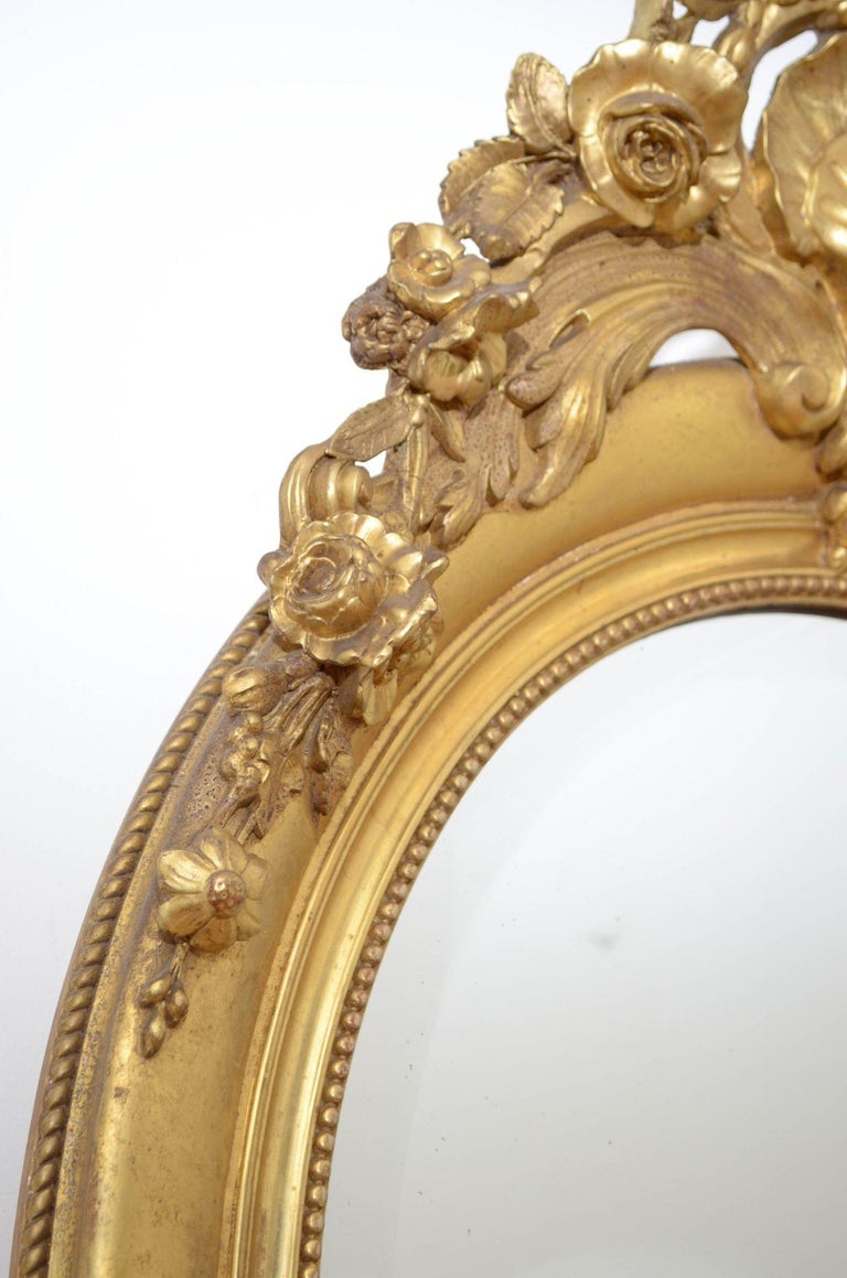 Fine 19th Century Wall Mirror For Sale at 1stDibs
