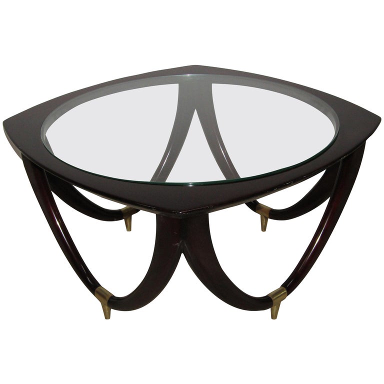 Fine and Elegant Melchiorre Bega Coffee Table, 1950 at 1stDibs