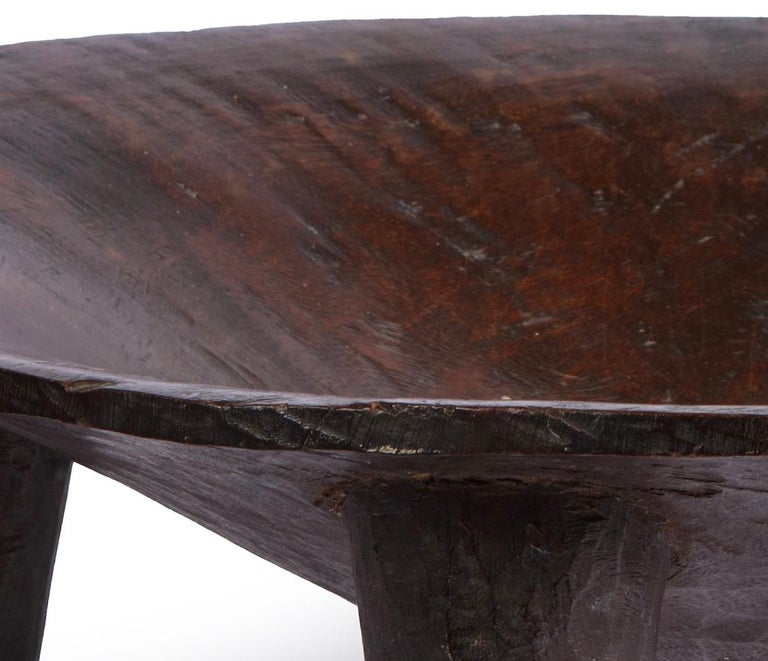 Fine and Large Polynesian Kava Bowl or Tanoa from Fiji, Early 19th ...