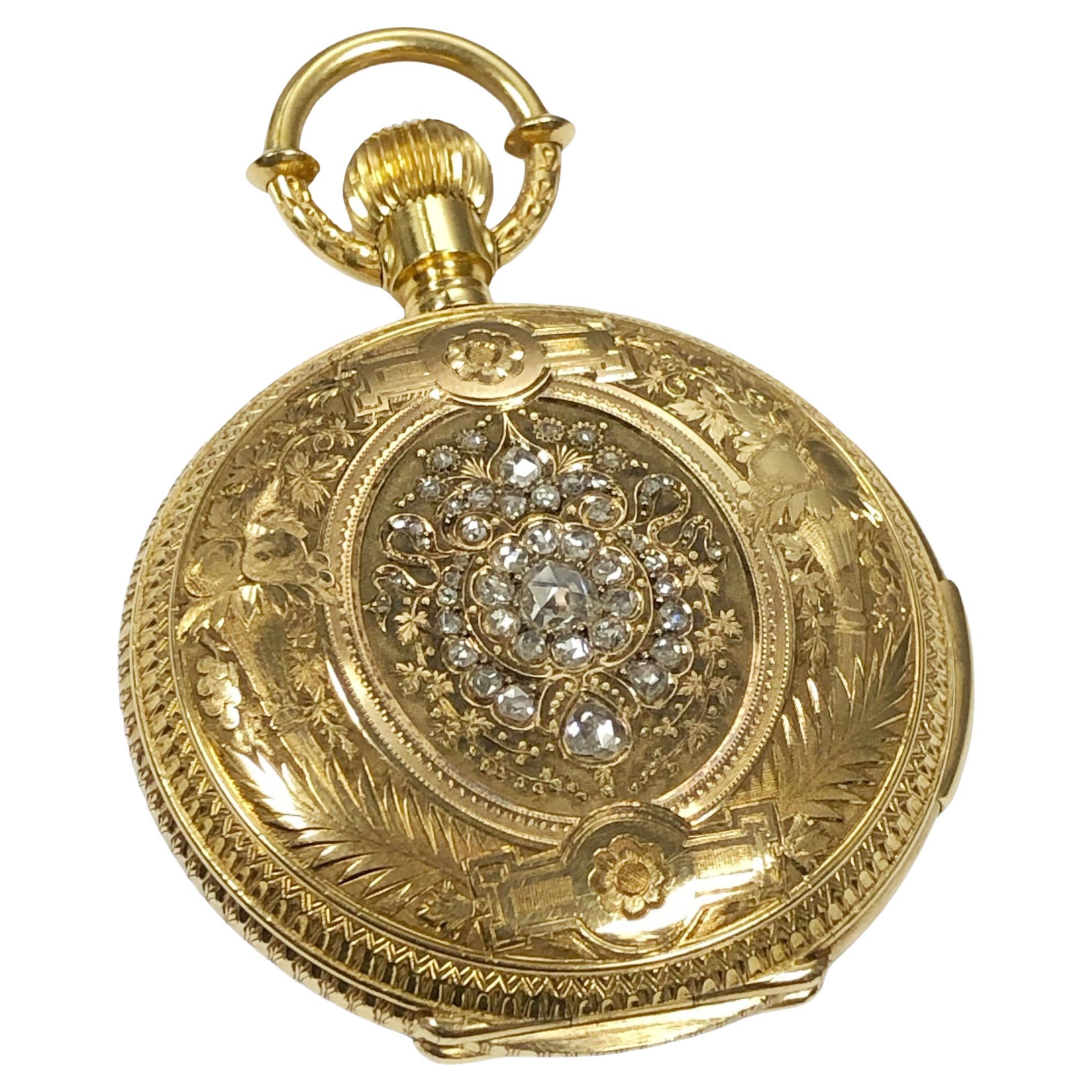 Antique Gold Pocket Watches - 434 For Sale at 1stDibs | antique pocket ...