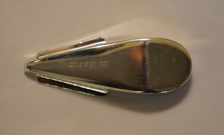 Fine Antique 1960 Art Deco Style EPNS Silver Hallmarked Zeppelin ...
