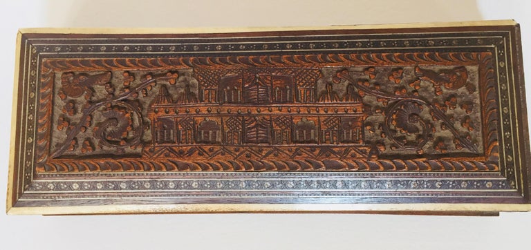 Fine Antique Anglo Indian Bombay Inlay Box For Sale at 1stDibs | mother ...