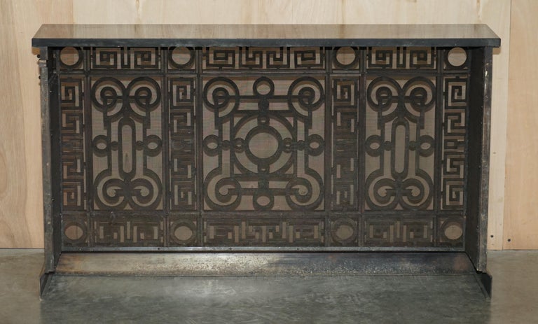 Fine Antique circa 1880 Solid Gilt Bronze and Marble Radiator Cover ...