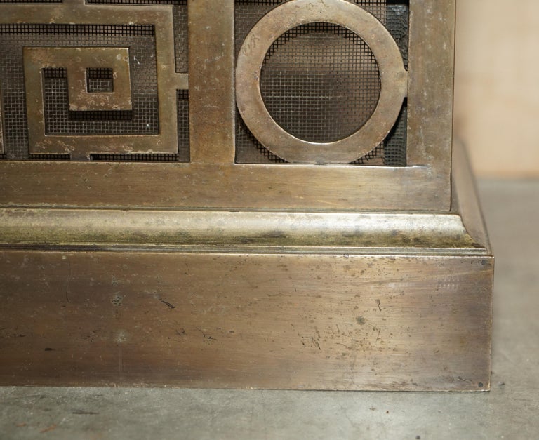 Fine Antique circa 1880 Solid Gilt Bronze and Marble Radiator Cover ...