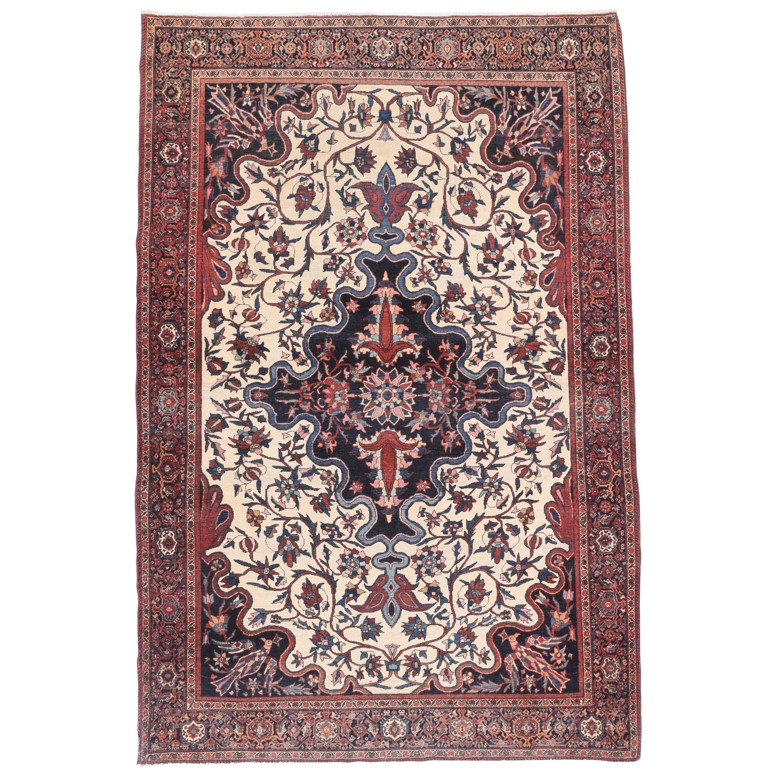 Antique Persian Sarouk For Sale at 1stDibs