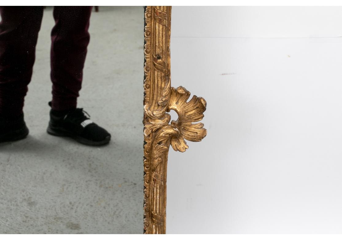 Fine Antique Gilt Rococo Style Mirror For Sale at 1stDibs