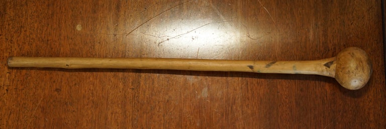 Fine Antique Irish Knobkerrie Stick Very Collectable and Primative One ...