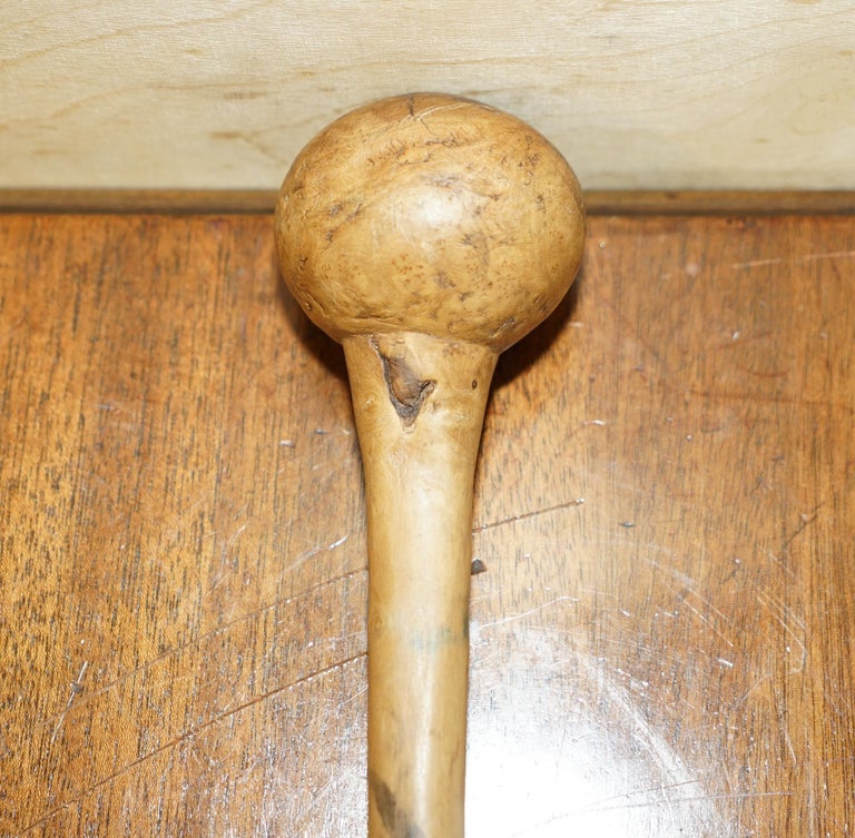Fine Antique Irish Knobkerrie Stick Very Collectable and Primative One ...