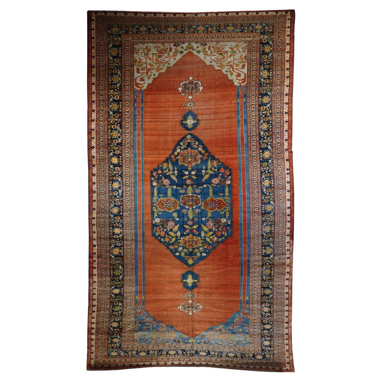 Fine Antique Persian Haji Jalili Rug For Sale at 1stDibs
