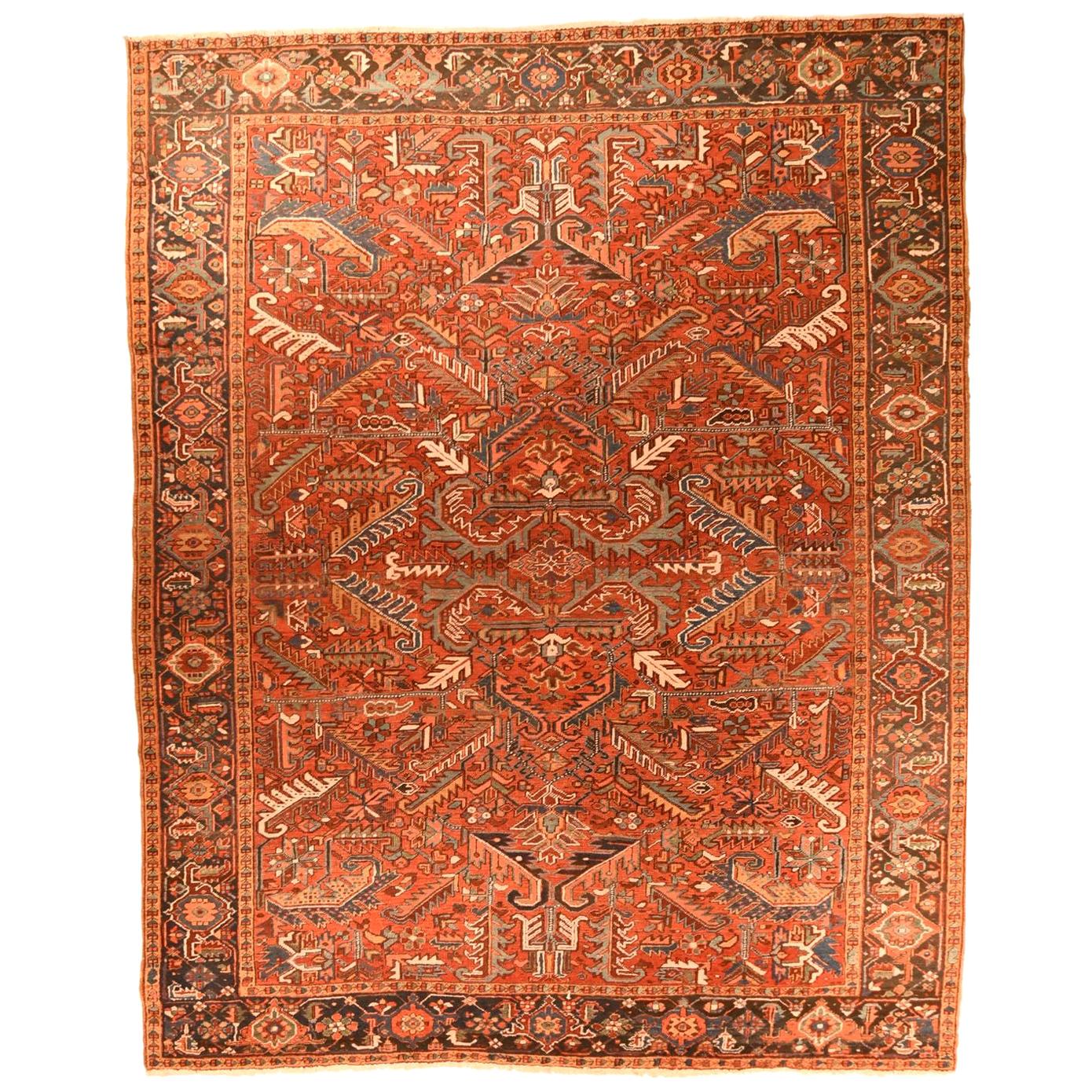 Vintage Persian Heriz For Sale at 1stDibs