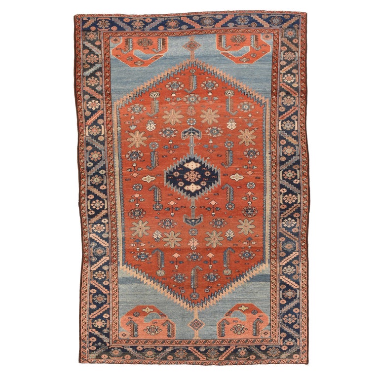Antique Persian Malayer Area Rug For Sale at 1stDibs