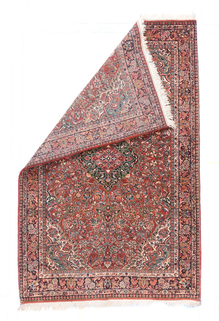 Antique Persian Sarouk Area Rug For Sale at 1stDibs