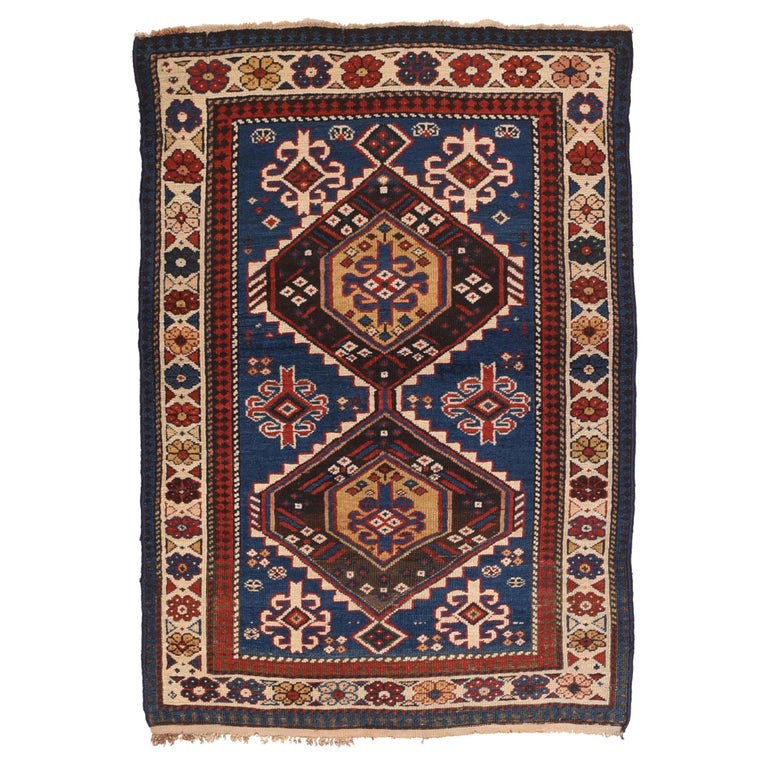 Fine Antique Shirvan Caucasian Russian Rug, Hand Knotted, circa 1890 ...