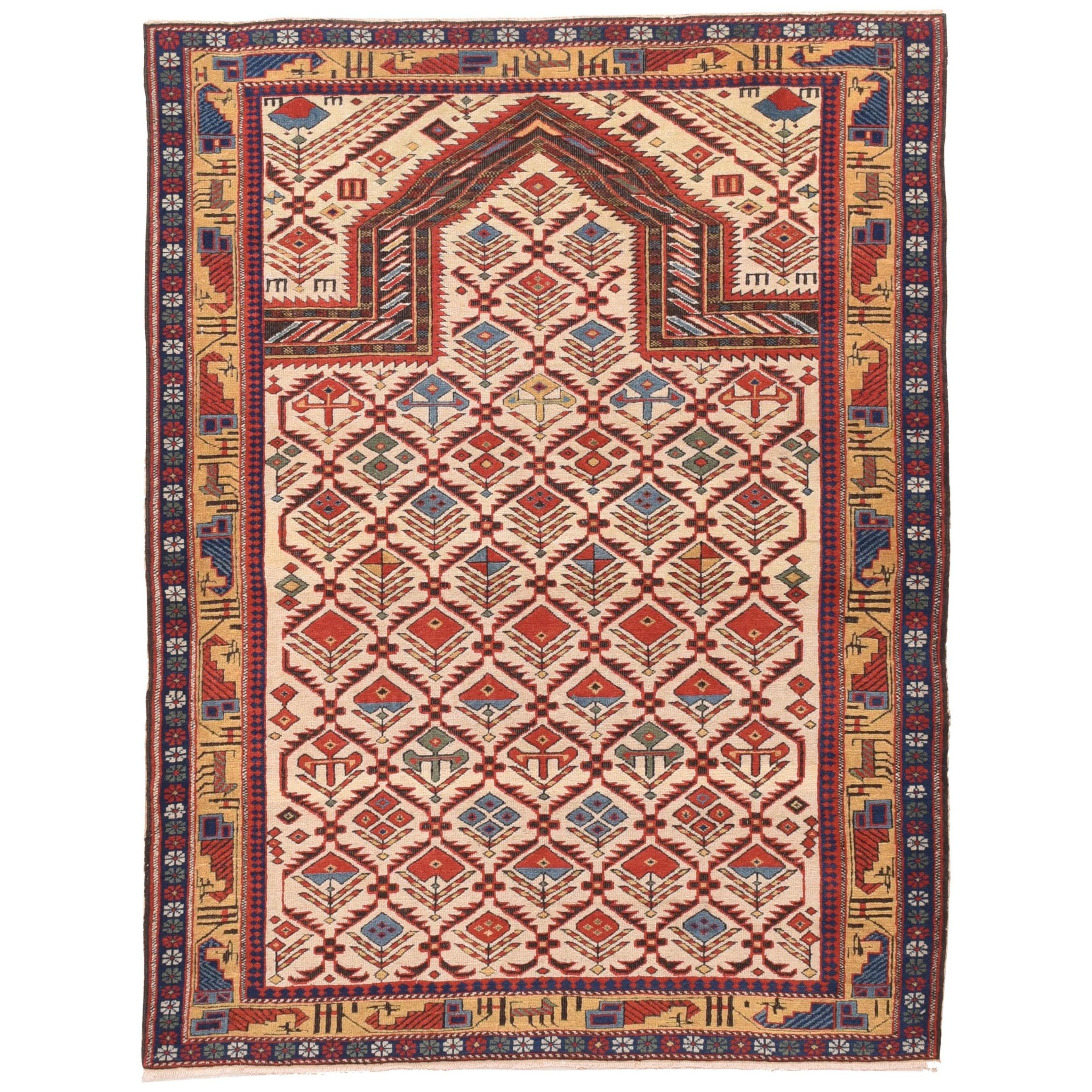 Antique Caucasian Rug For Sale at 1stDibs