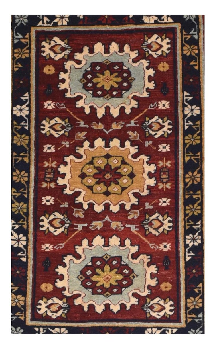 Antique Caucasian Kuba Area Rug For Sale at 1stDibs