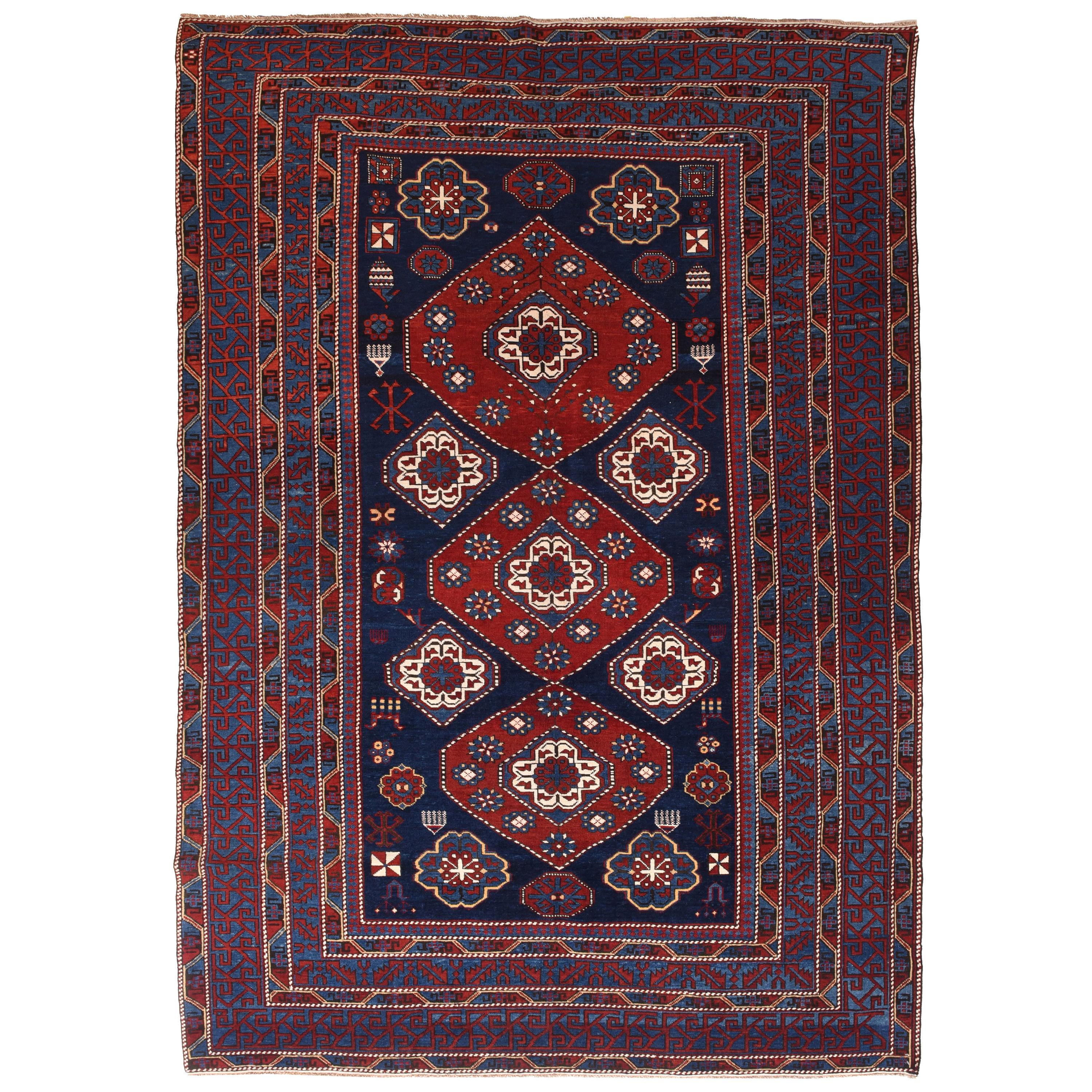 Antique Shirvan Rug at 1stDibs