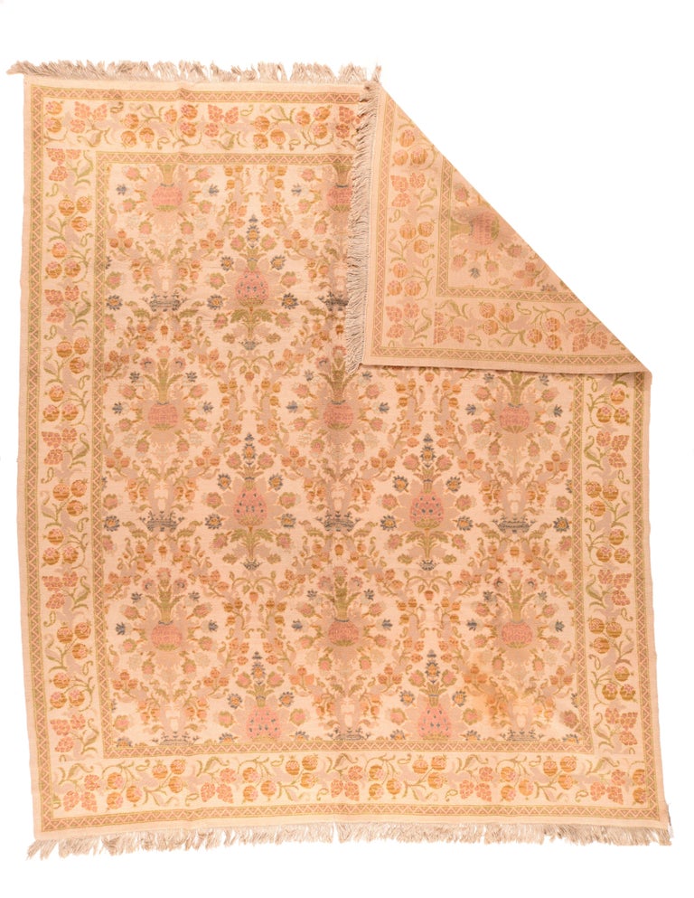 Antique Spanish Wool Area Rug For Sale at 1stDibs