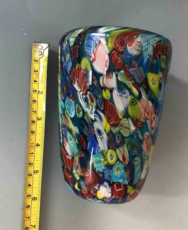 Fine Attractive Multi colour Murano vase Vintage Decorative Art For ...