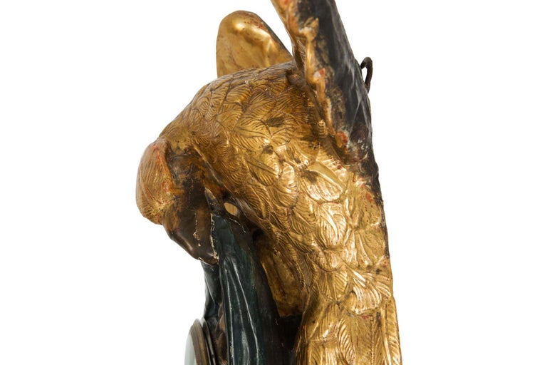 Fine Austrian Neoclassical Gilded Eagle Wall Clock, 19th Century For ...