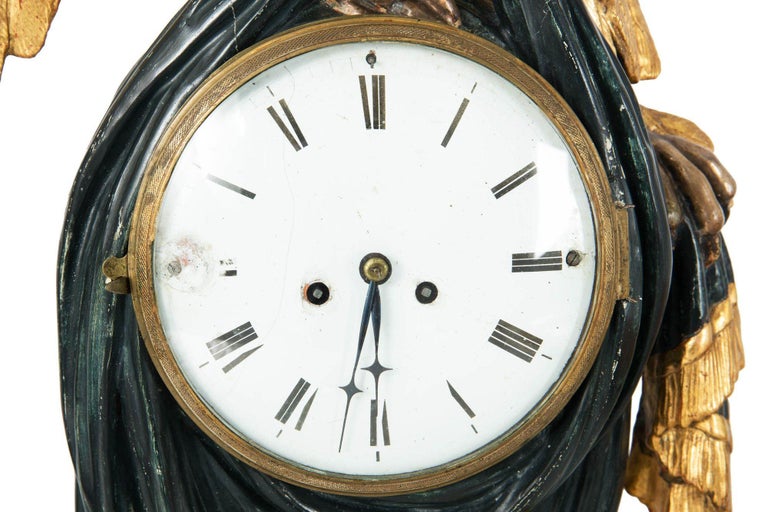 Fine Austrian Neoclassical Gilded Eagle Wall Clock, 19th Century For ...