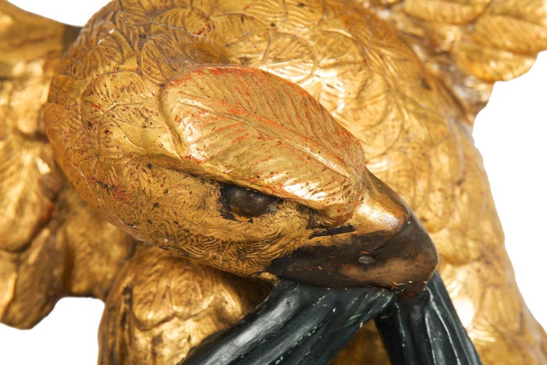 Fine Austrian Neoclassical Gilded Eagle Wall Clock, 19th Century For ...
