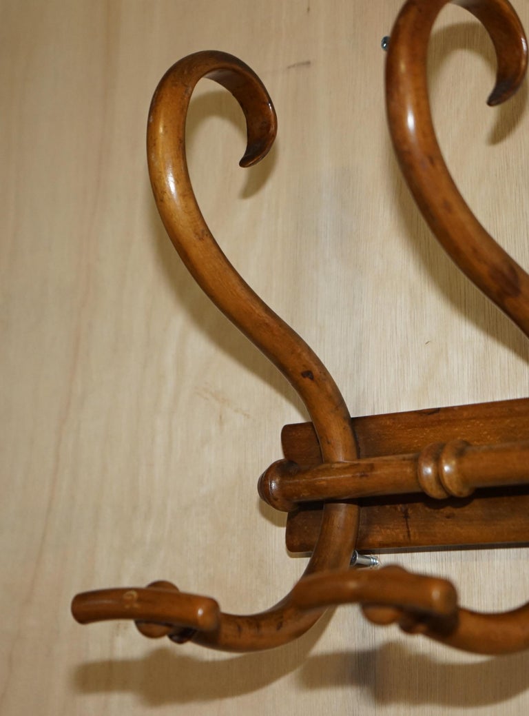 Fine circa 1920's Thonet Bentwood Coat Rack Exquisite Craftsmanship ...