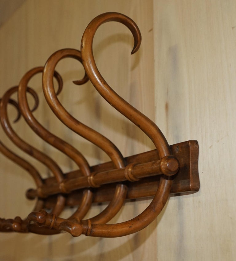 Fine circa 1920's Thonet Bentwood Coat Rack Exquisite Craftsmanship ...