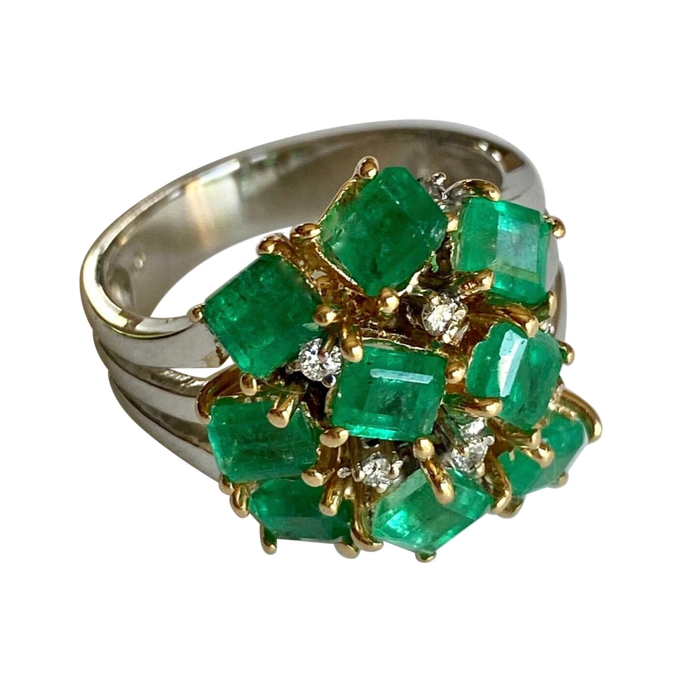 Fine Emerald Ring circa 1910 at 1stDibs