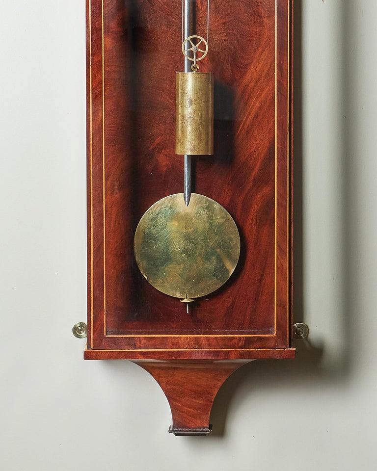 Fine Eight Day 19th Century Architectural Vienna Biedermeier Regulator ...